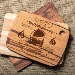 Grill Rulls Svg File| Grillmaster| Cutting Board SVG| Cricut| Cut Files ...