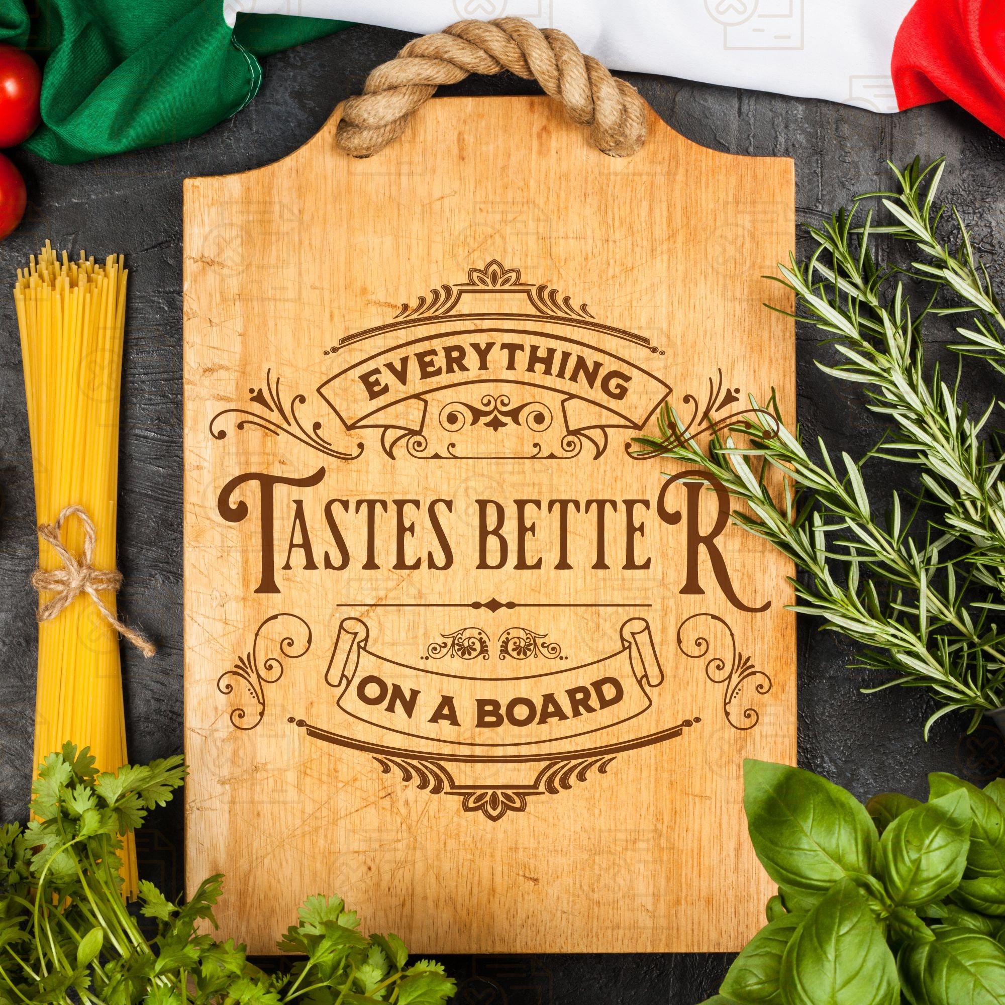 Everything Tastes Better on a Board Svg Charcuterie Sign - Etsy Ireland