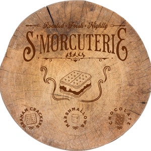 Smorcuterie Svg| Charcuterie Board Svg| S'mores Board Svg| Camping Svg ...