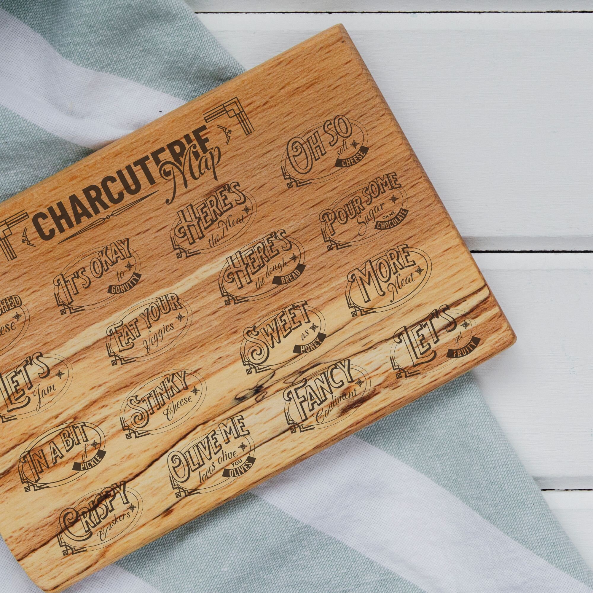 Charcuterie Map SVG File: Serving Tray Cut Files (digital Download) - Etsy