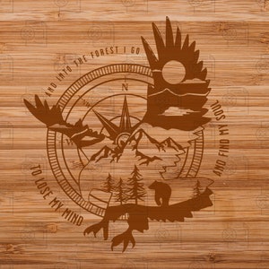 Eagle SVG| Eagle Cut File| SVG File| Compass Svg | Bear Svg | Adventure ...