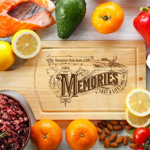 Laser Engrave File - Memories Last a Lifetime - SVG | Charcuterie ...