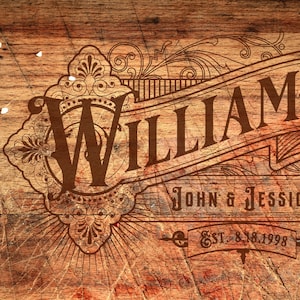 Personalized Board| Glowforge| Couple Cutting Board SVG| Custom Wedding ...