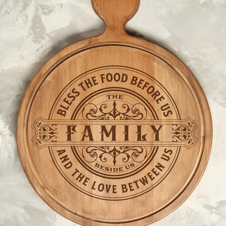 Christian Charcuterie & Cutting Board SVG | Bless the Food Kitchen ...