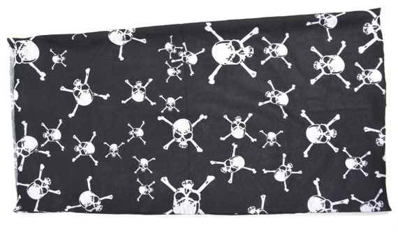 Unisex Multifunctional Microfiber Skull Print Tube Face Shield - Etsy