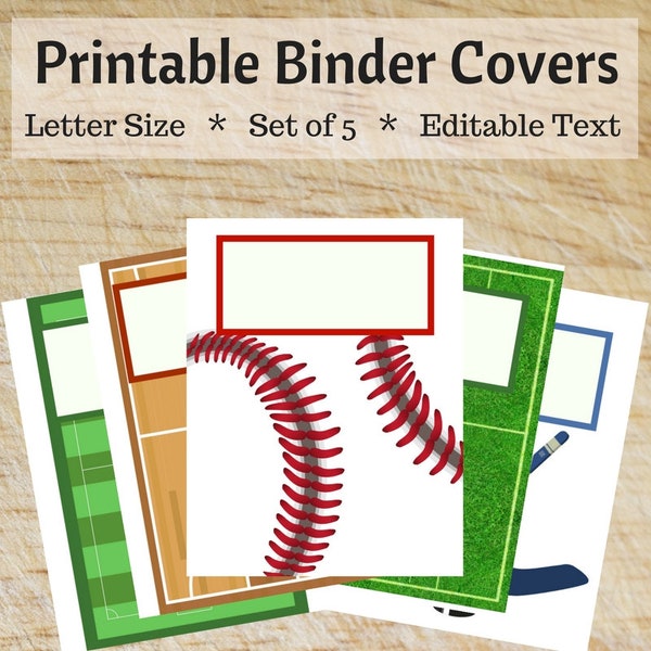 Binder Cover - Etsy