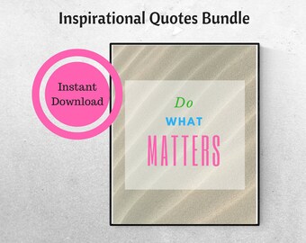 Famous Inspirational Quotes Bundle of 20, Inspiring Famous Quotes ...