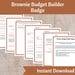 Brownie Budget Builder Badge Activity Kit | Girls Scout Troop Organizer ...