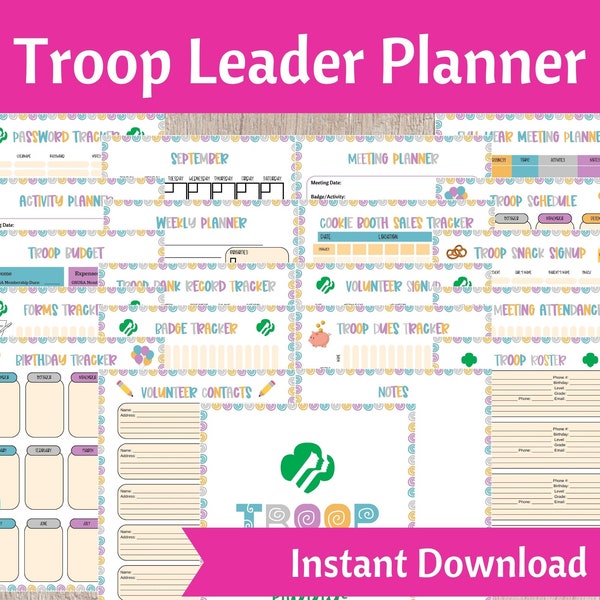 Girl Scout Troop Svg - Etsy