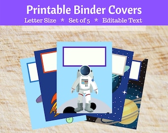 Football Printable Binder Covers for School Editable Home Office Binder ...