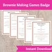 Brownie Making Games Badge Activity Kit Girls Scout Troop Organizer ...