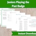 Playing the Past Badge Activity Kit | Girls Scout Troop Organizer ...