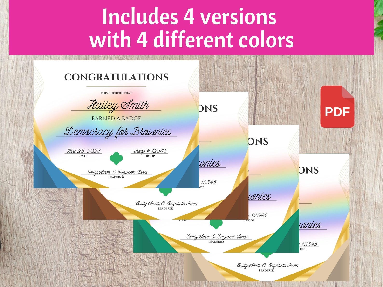 Scout Badge Certificate - Scouts Bridging Award Ceremony - Printable ...