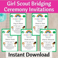 Girl Scout Bridging - Etsy