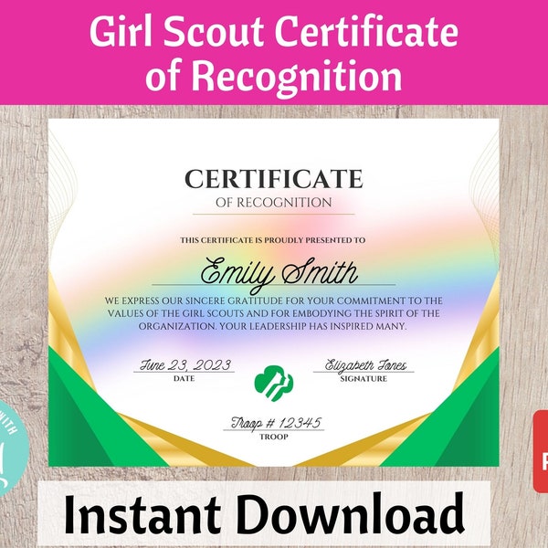 Girl Scout Fall Product Program Business Cards With QR Code Printable ...