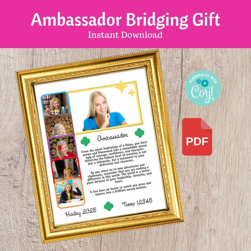 Girl Scout Keepsake - Etsy