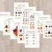 Thanksgiving Math and Phonics Activity Pages - Printable - Instant ...