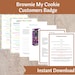 Brownie My Cookie Customers Badge Activity Kit | Girls Scout Troop ...