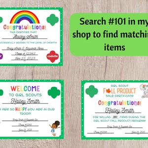 Brownie Making Games Badge Activity Kit | Girls Scout Troop Organizer ...