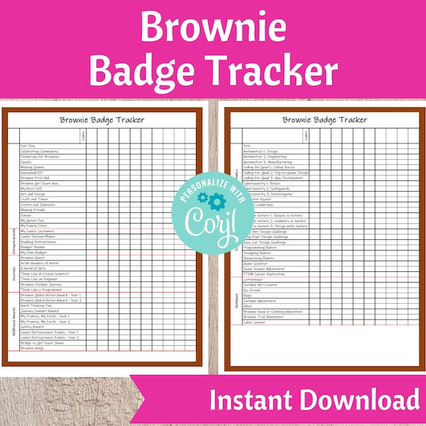 Girl Scout Brownie - Etsy