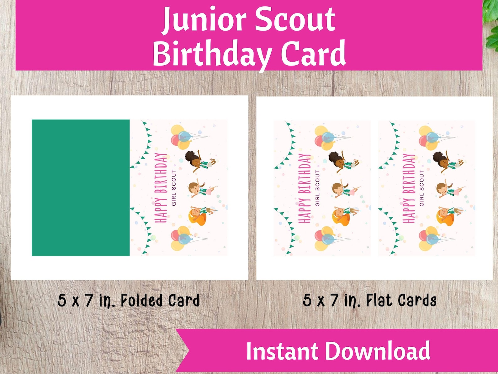 Junior Scout Birthday Greeting Card - Scout Leader Resource PDF ...