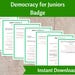 Democracy for Juniors Badge Activity Kit | Girls Scout Troop Organizer ...