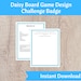Daisy Board Game Design Challenge Badge Activity Kit | Girls Scout ...
