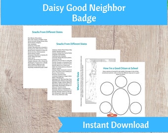 Daisy Outdoor Art Badge Activity Kit | Girls Scout Troop Organizer ...