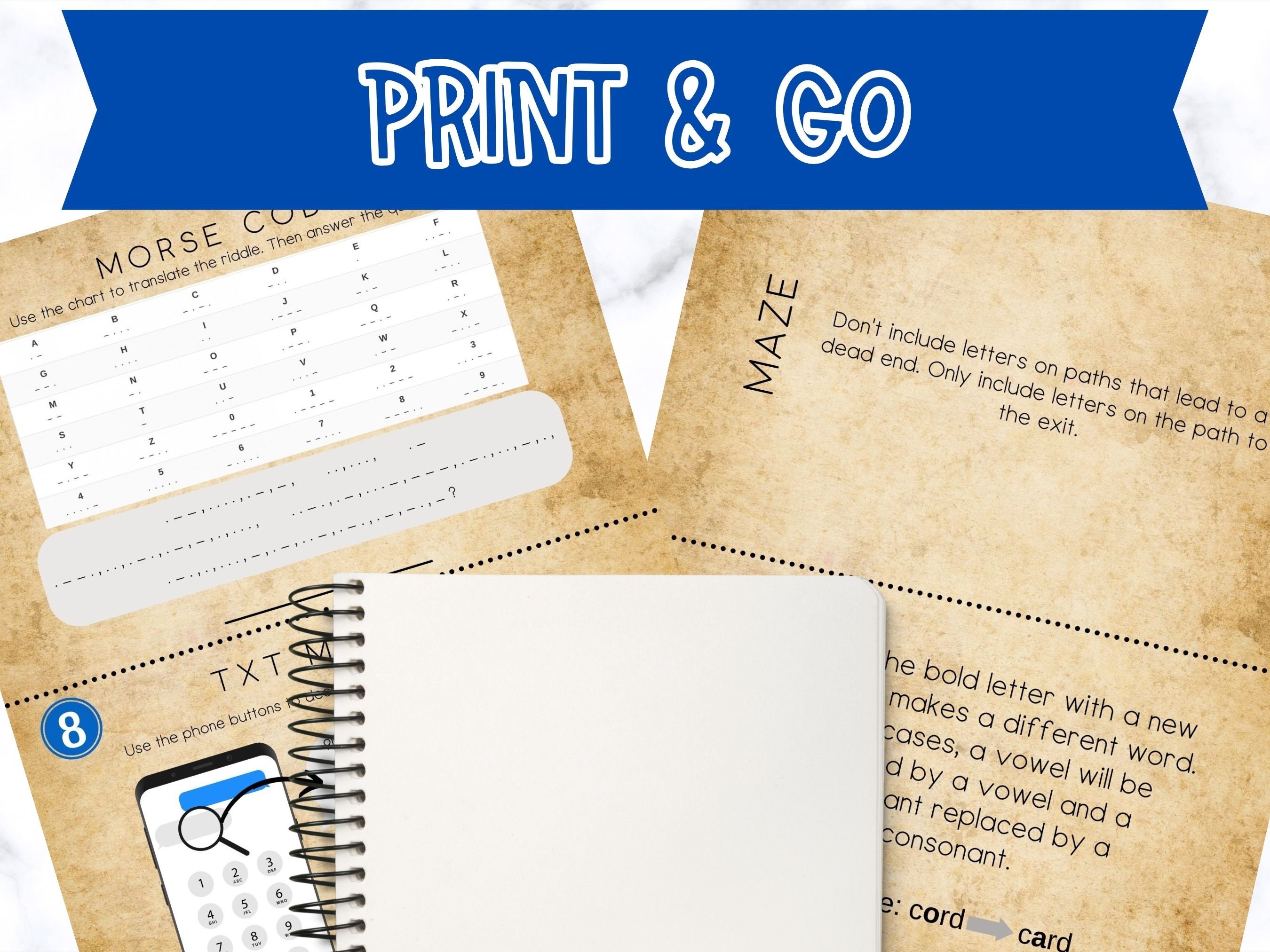 Escape Room for Kids - DIY Printable Game – Pirate Treasure Escape Room ...