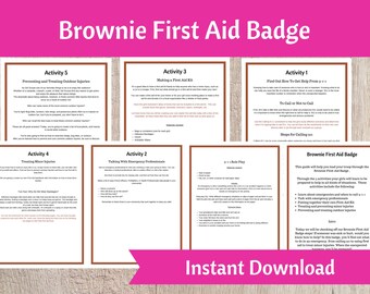 Brownie Girl Scout Way Badge Activity Kit Girls Scout Troop Organizer ...