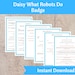 Daisy Robotics Badge Bundle - What Robots Do, How Robots Move, Design a ...