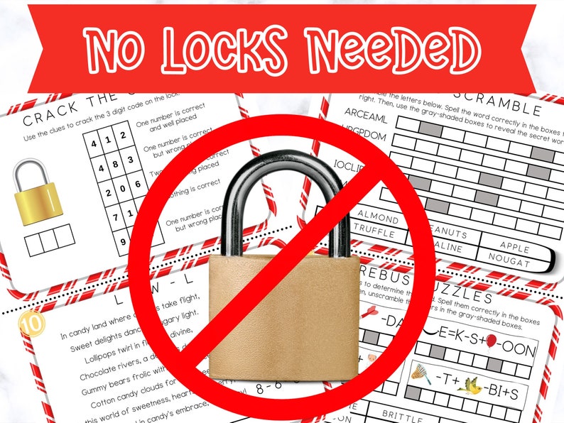 Escape Room for Kids - DIY Printable Game – Candy Catastrophe Escape ...