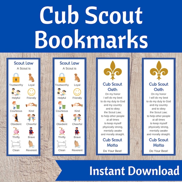 Cub Scout Oath - Etsy