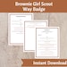 Brownie Girl Scout Way Badge Activity Kit | Girls Scout Troop Organizer ...