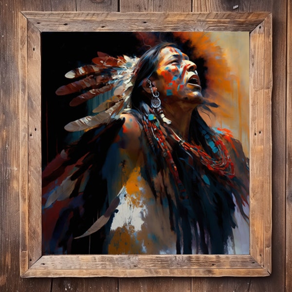 Native American Christian Art - Etsy