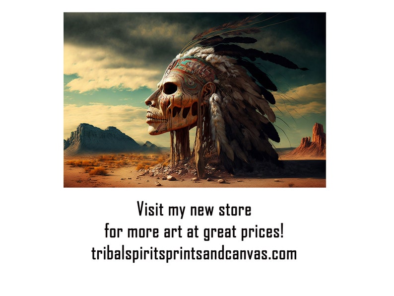 Native Americans Dancing Art Print or Canvas First Nations - Etsy