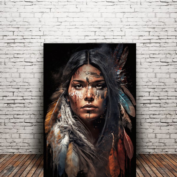 Native American Girl - Etsy
