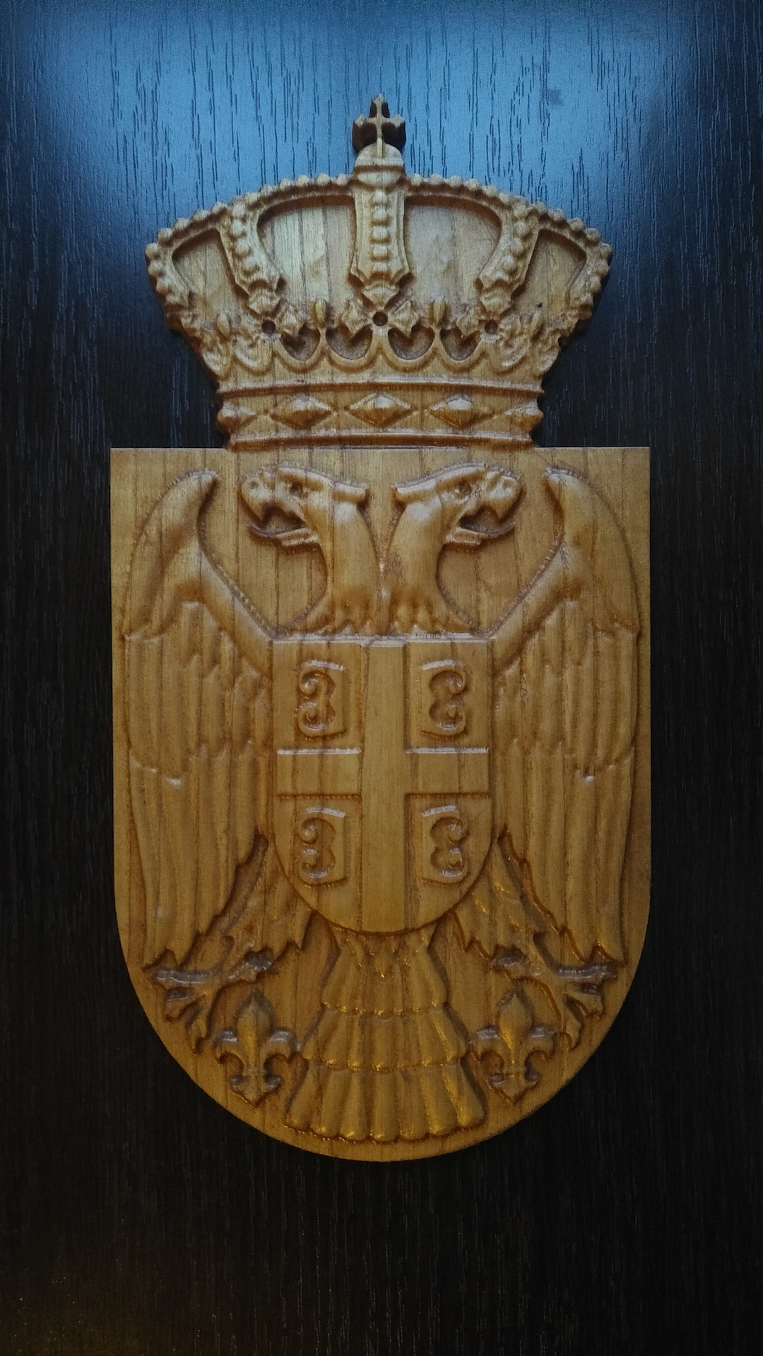Serbia Crest Grb Srbije Coat of Arms Wood Carve Home Decor Small - Etsy