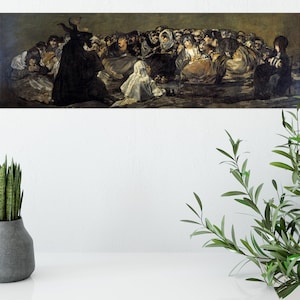 Francisco Goya Witches' Sabbath the Great He-goat Giclee Print ...