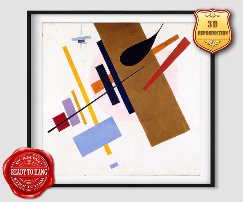 Kazimir Malevich Supremus No 55 Giclee Print Reproduction Painting ...