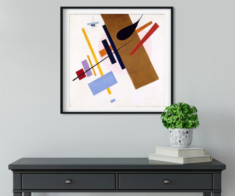 Kazimir Malevich Supremus No 55 Giclee Print Reproduction Painting ...