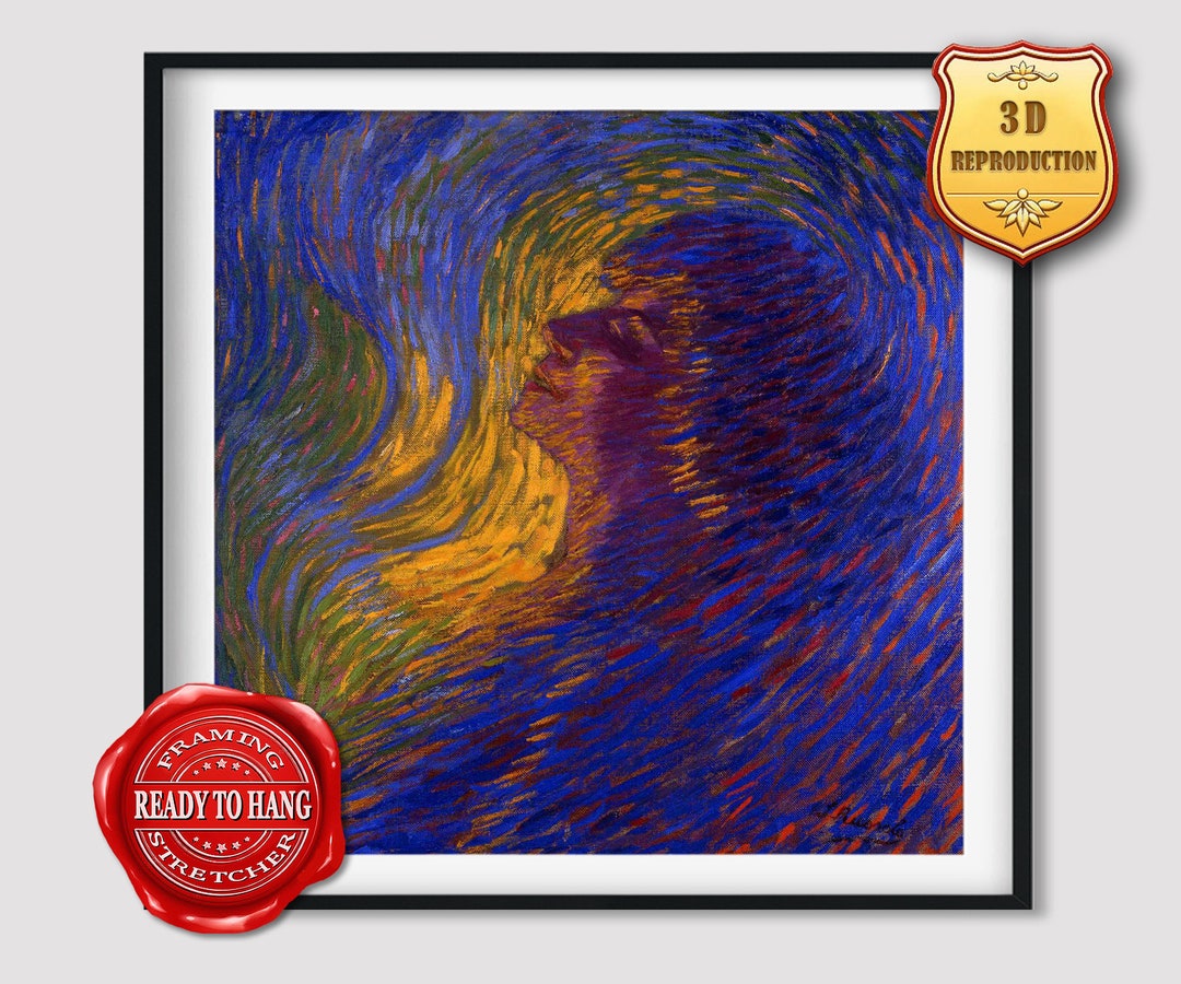 Luigi Russolo Profumo Giclee Print Texture Gel Reproduction - Etsy