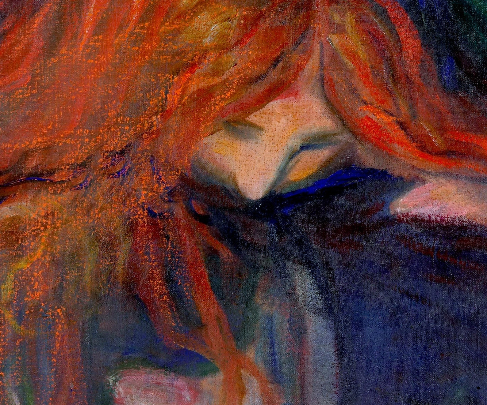 Edvard Munch Love and Pain Vampire Giclee Print Reproduction | Etsy