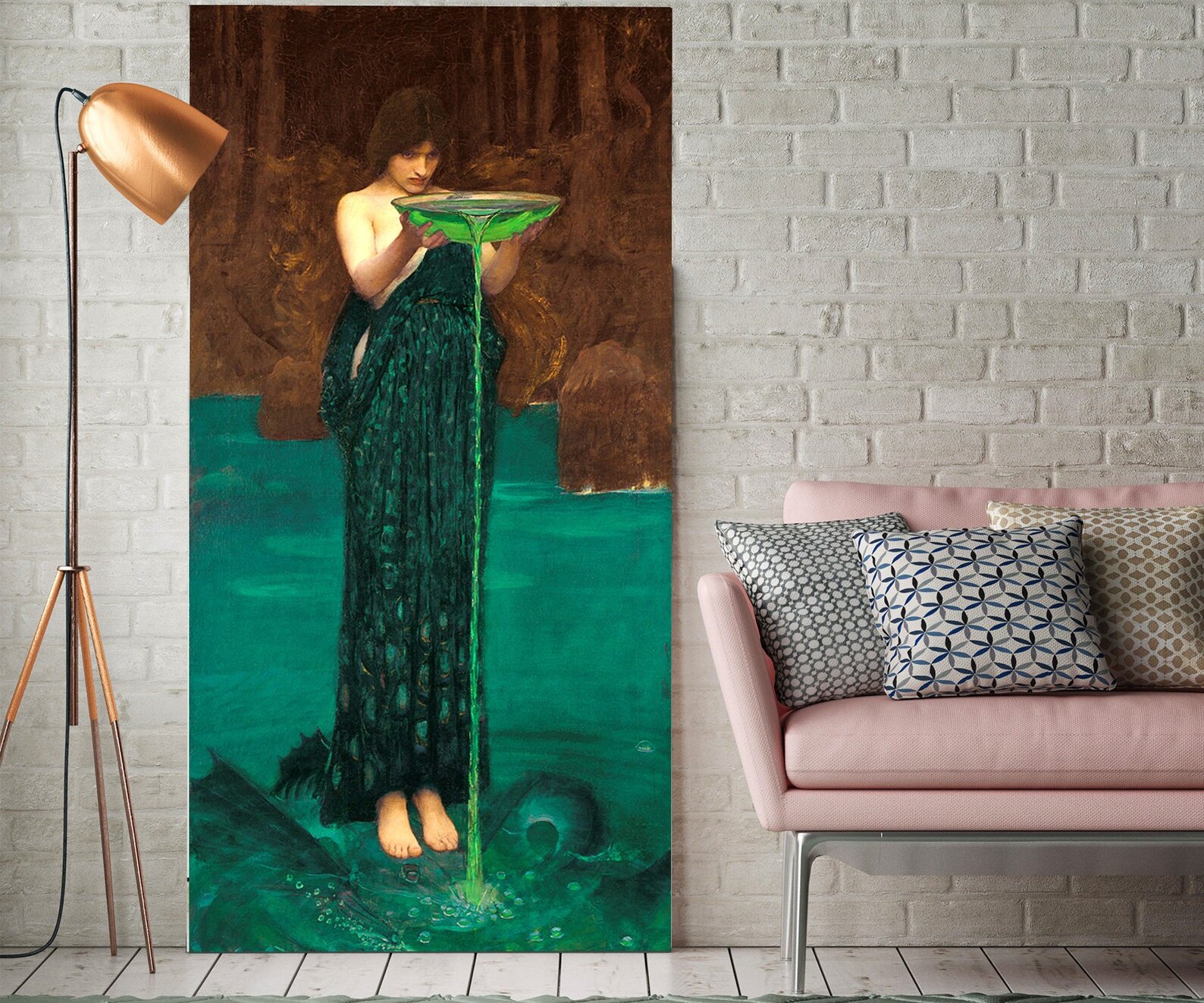 John William Waterhouse Circe Invidiosa Giclee Print Reproduction ...