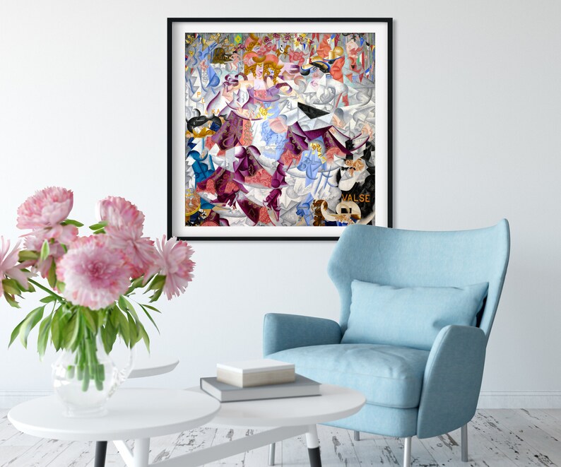 Gino Severini Dynamic Hieroglyphic of the Bal Tabarin Giclee - Etsy
