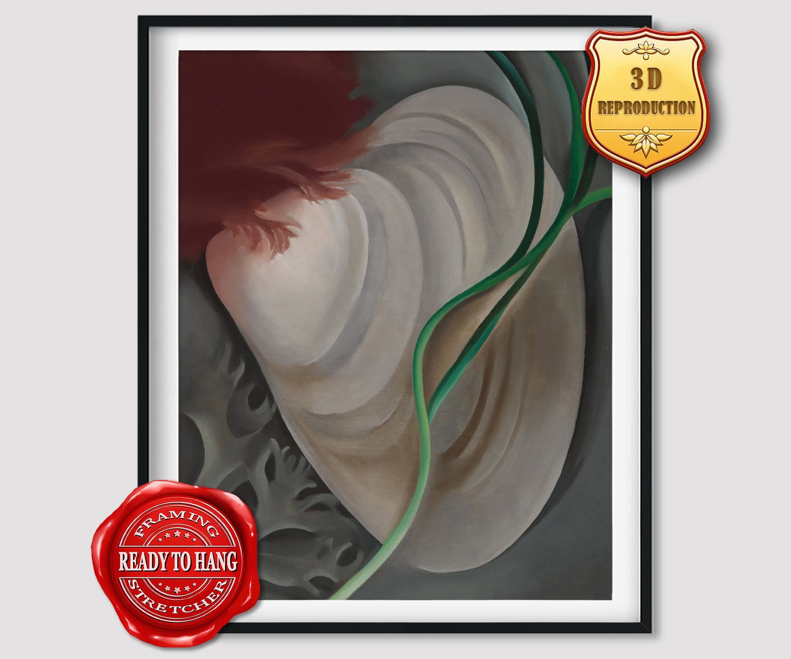 Georgia O'keeffe Shell No 2 Giclee Print Reproduction | Etsy