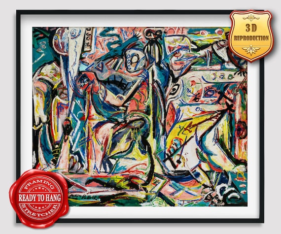 Jackson Pollock Circumcision Giclee Print Reproduction | Etsy