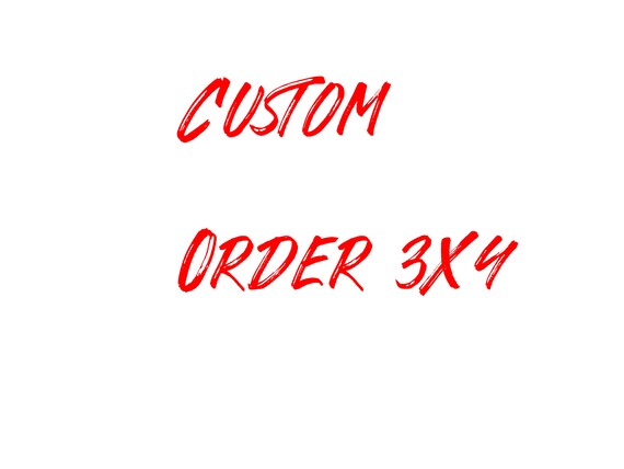 Custom Order 3x4 Aspect Ratio Your Photo or Image Giclee Print | Etsy