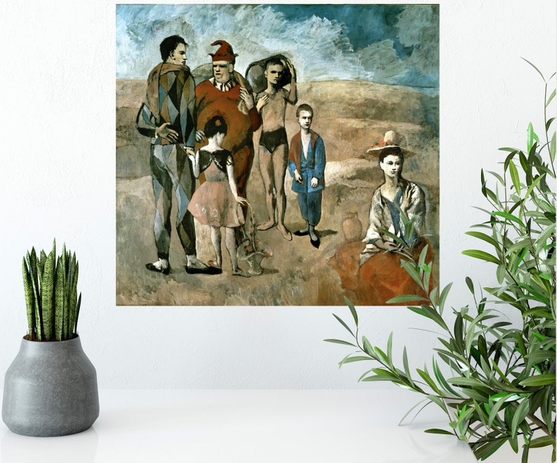 Pablo Picasso Family of Saltimbanques Giclee Print | Etsy