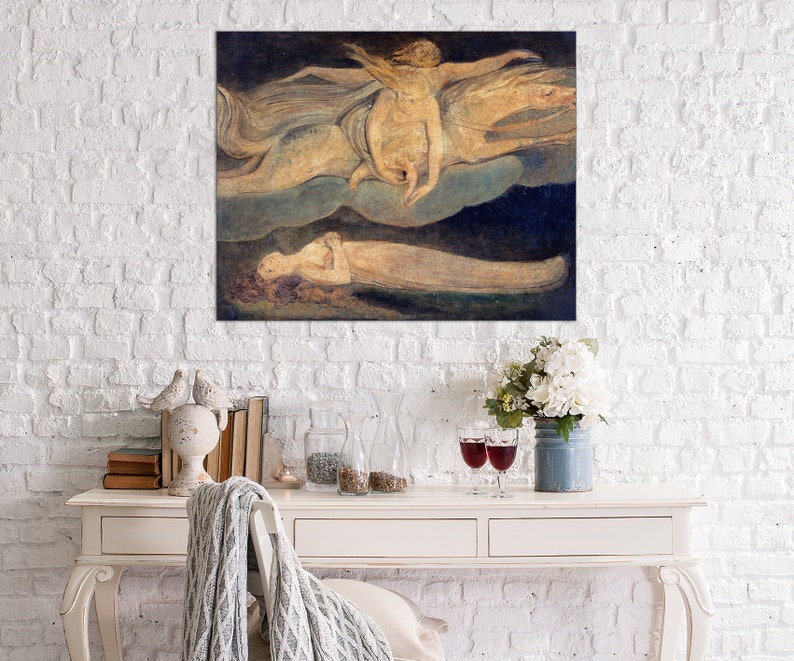 William Blake Pity Giclee Print Texture Gel Reproduction - Etsy